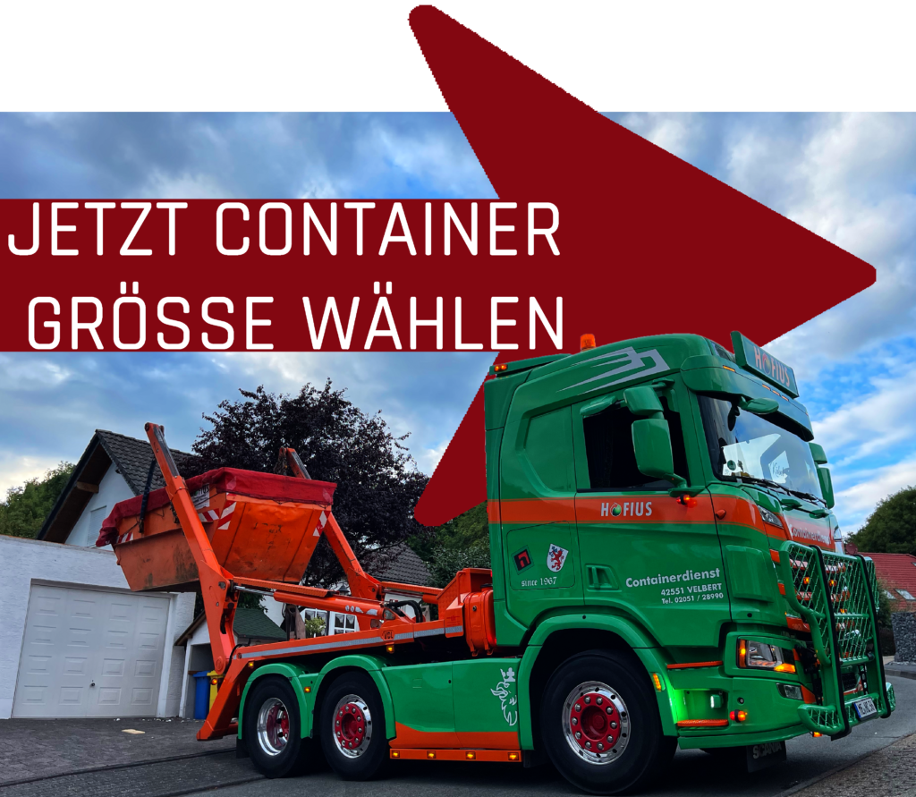 Container Service · Containerdienst - HOFIUS
